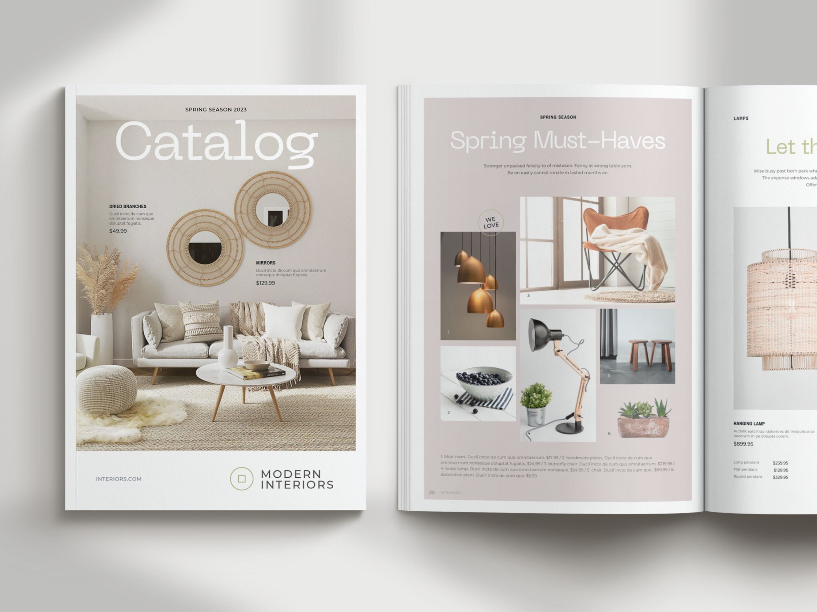 Product Catalog Template for Canva | Digital Catalogue | Lookbook ...