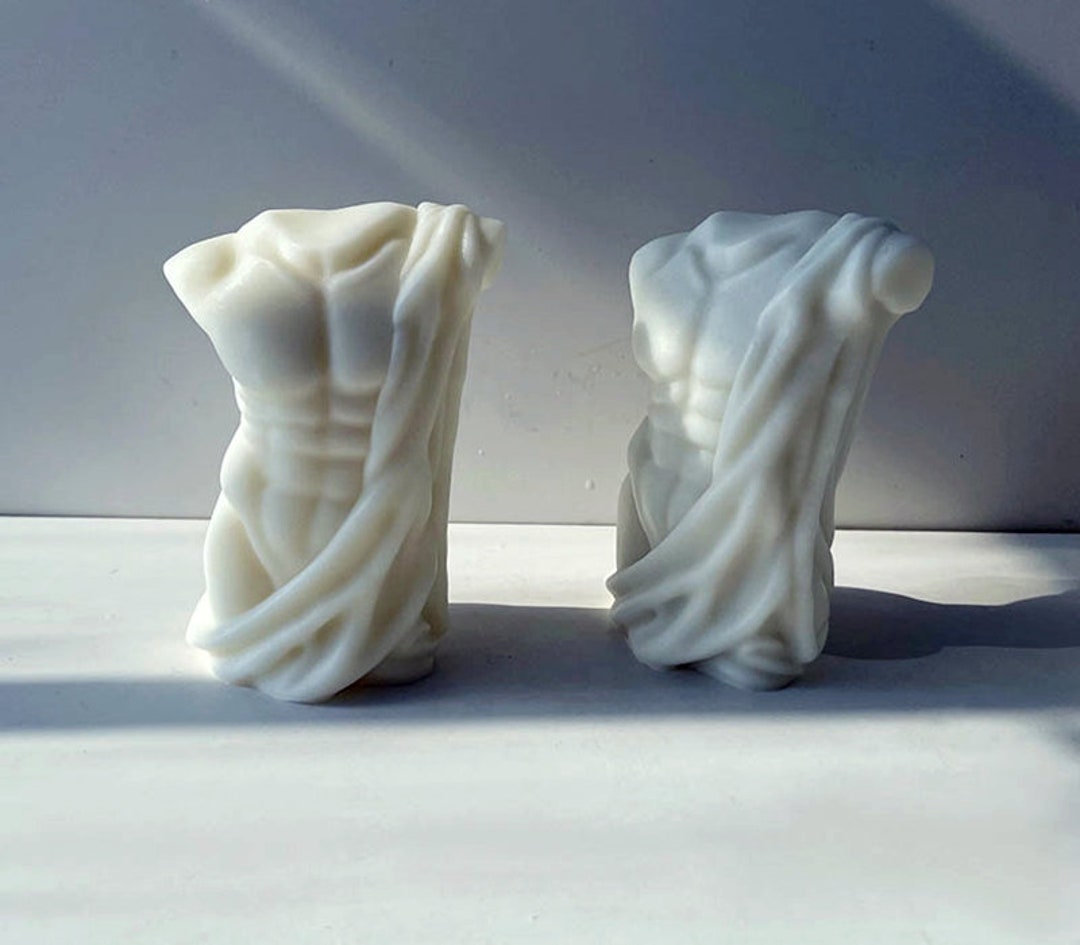 Strong Man and Slim Woman Mold,man Candle Mold Woman Candle Mold ...
