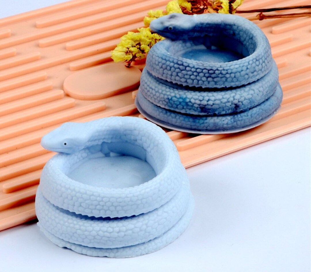 Snake Candle Mold Snake Candle Holder Mold Snake Silicone Mold Handmade ...