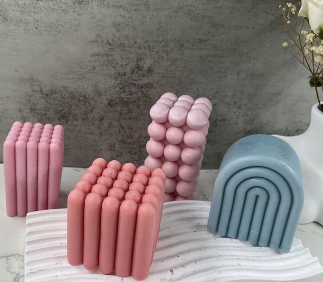 Rubik's Cube Silicone Soap Mold Square Soap Mold Silicone Molds Square ...