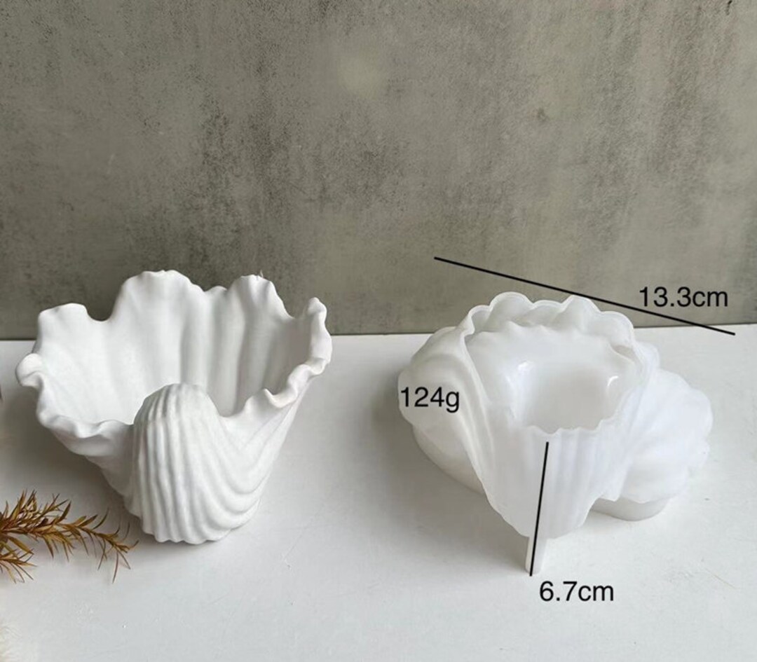 Large Conch Flower Pot Mold Conch Shell Resin Mold-conch Storage Box ...