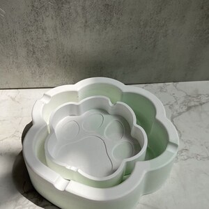 Cute Cat Paw Concrete Mold-paw Candle Holder Mold-ashtray Silicone Mold ...
