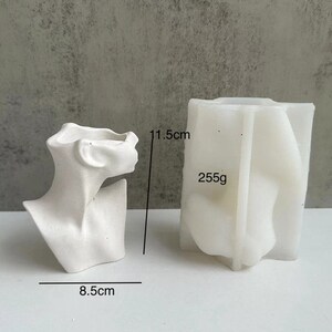 DIY Woman Head Vase Silicone Mold head Pot Mold,female Model Room ...