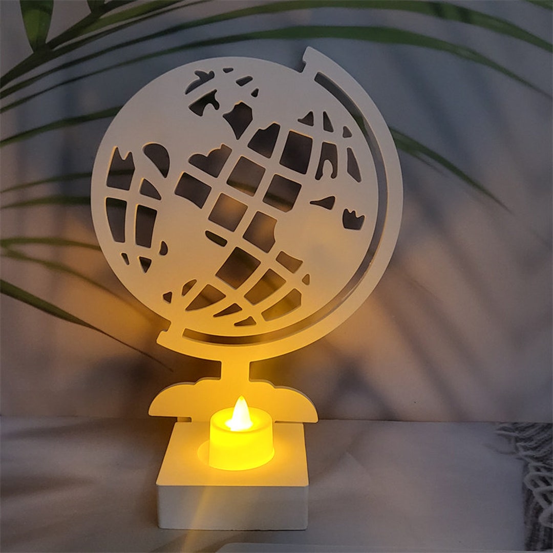 Globe Silicone Mold,insert Ornaments,globe Insert for Tealight Holder ...