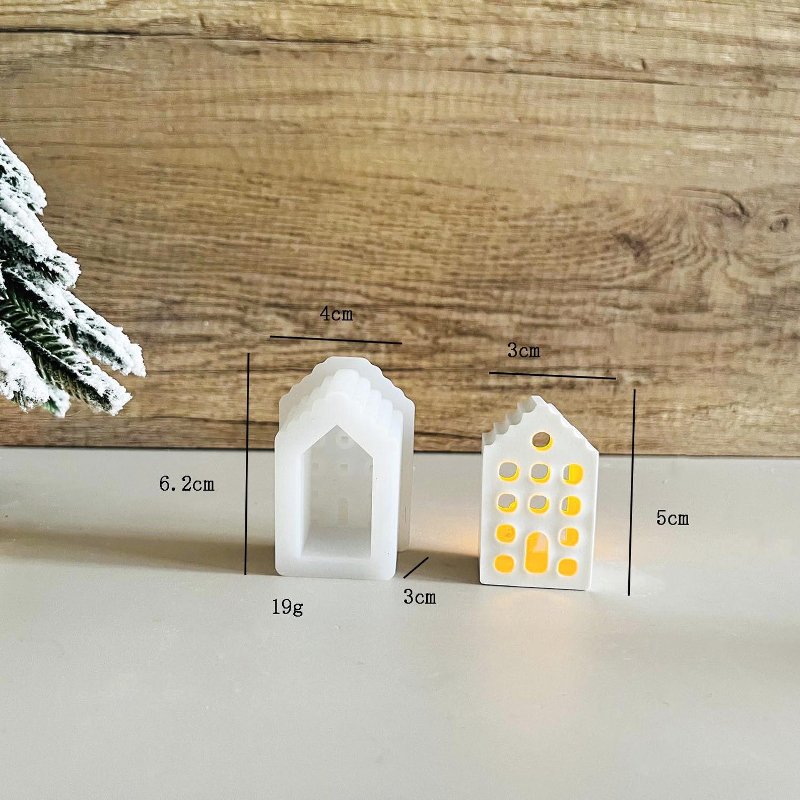 House Silicone Mold: Handmade Resin Casting, Candle Holder - Etsy