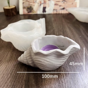 Large Conch Flower Pot Mold Conch Shell Resin Mold-conch Storage Box ...