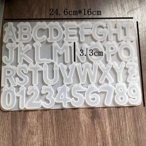 A-Z Alphabet Silicone Mould, Small Letters Home Decor Mold ,insert ...