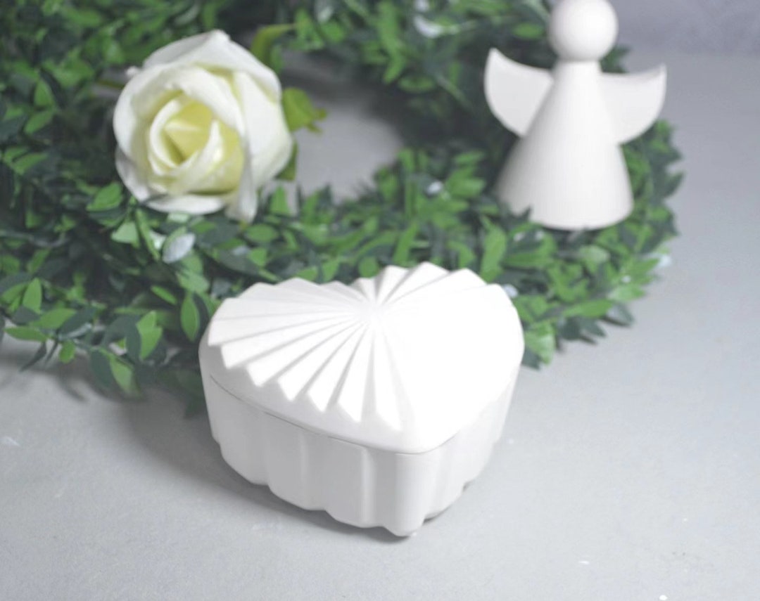 Heart-shaped Storage Box Mold,heart Silicone Mold,home Decor, DIY Resin ...