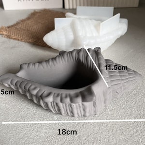 Large Conch Flower Pot Mold Conch Shell Resin Mold-conch Storage Box ...