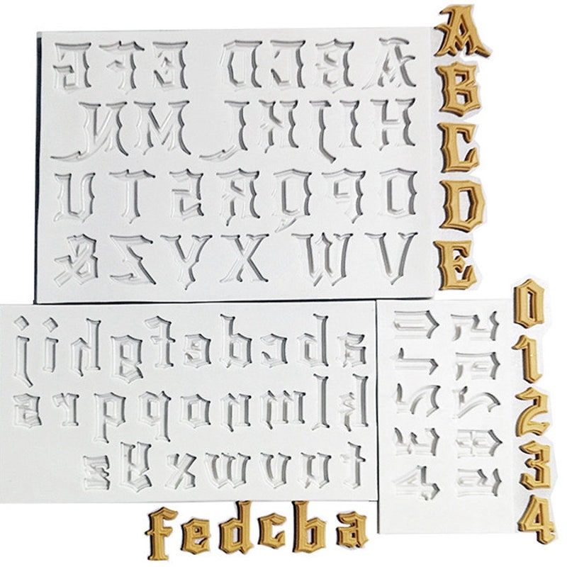 Arabic Letters Silicone Mold - Etsy