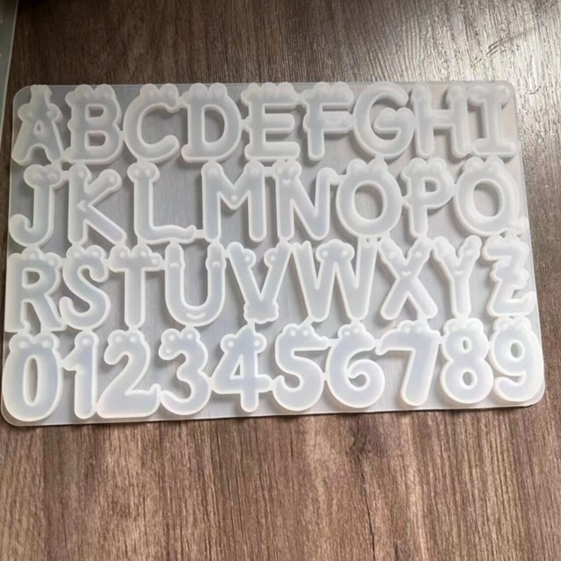 LETTERS MOLD Alphabet Silicone Fondant Mold Cake Decoration - Etsy