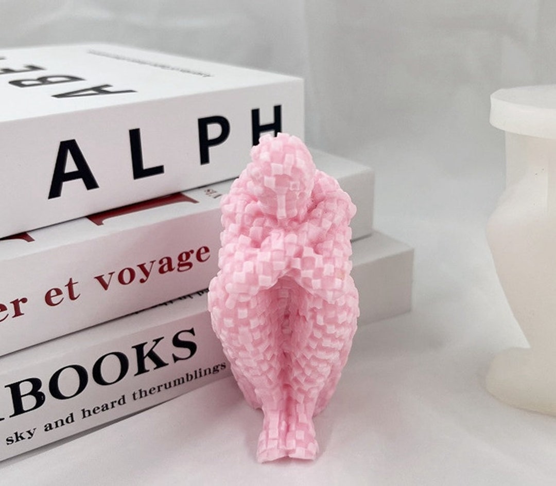 Human Body Candle Mold Thinker Aromatherapy Candle Mold Thinker Candle ...