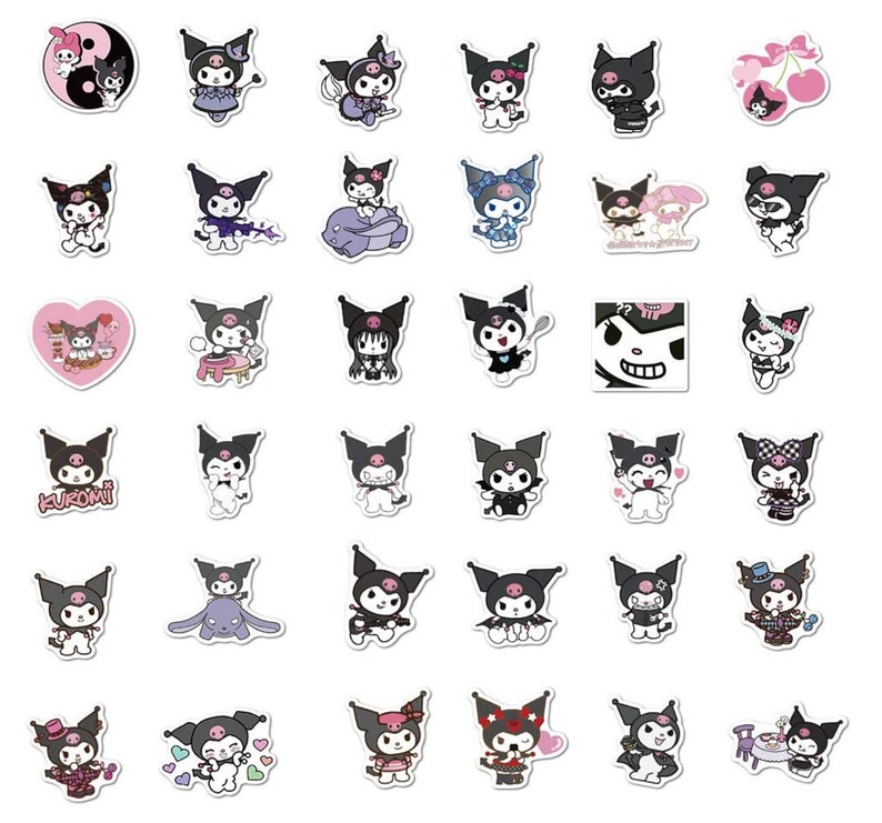 Stickers Kuromi at Oscar Loveless blog