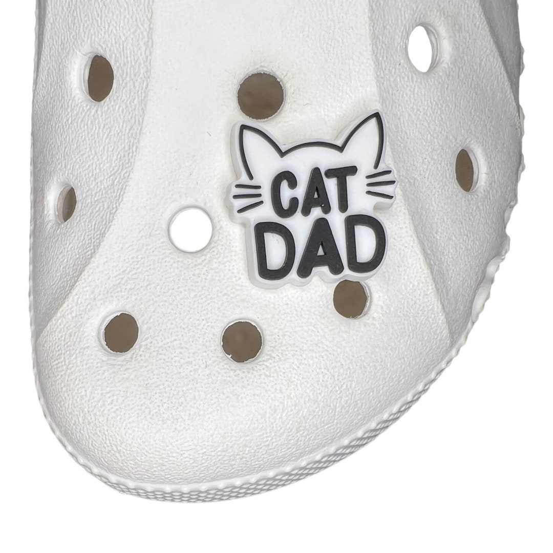Croc Charm Cat Dad Pet Kitty Shoe Charms Cat Shoes Charms Decoration - Etsy