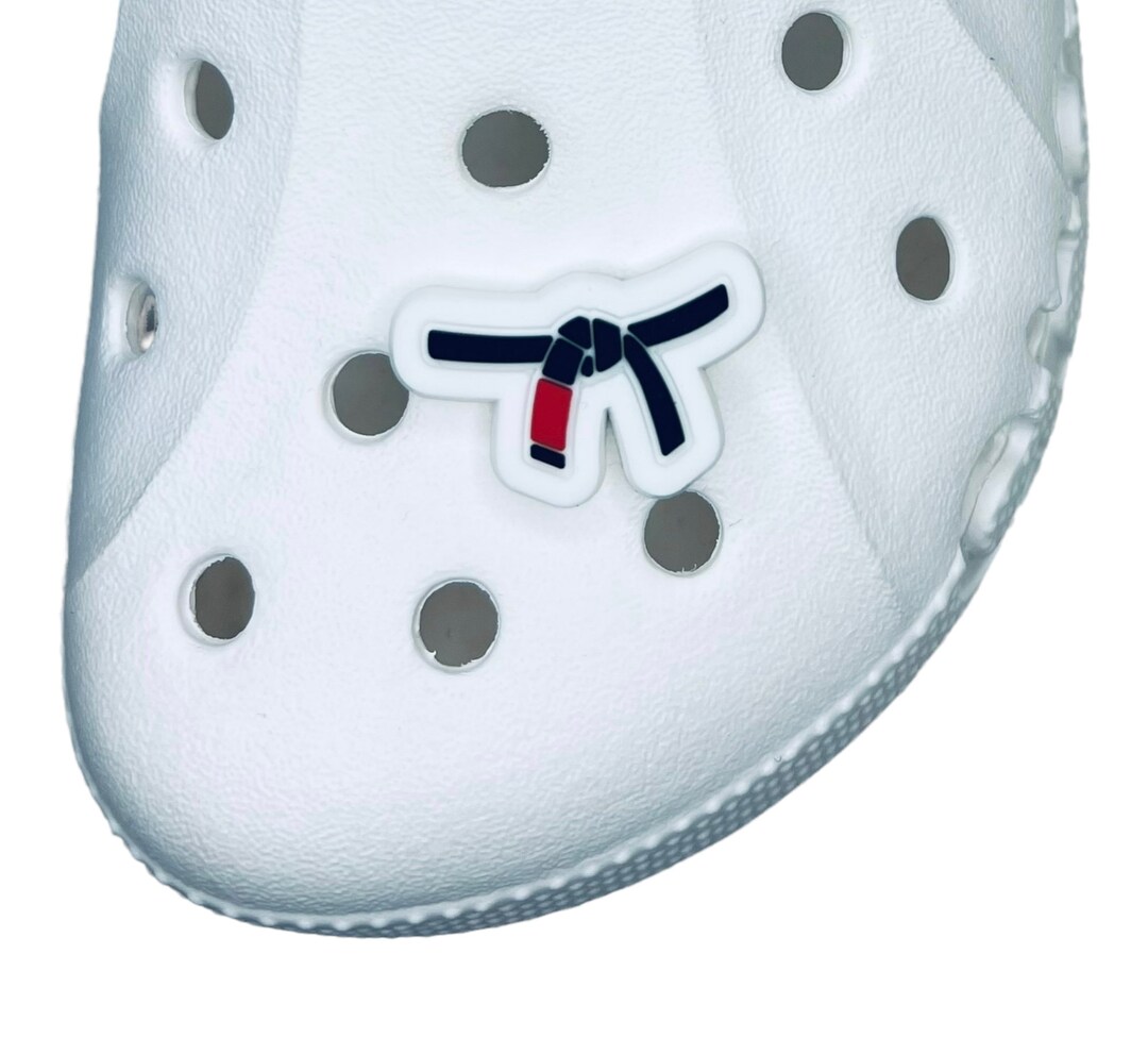 Croc Charm Jiu Jitsu Black Belt Shoe Charms Shoes Decoration Martial ...