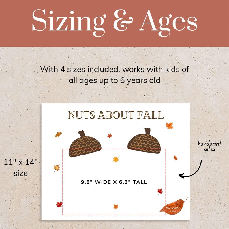 Acorn Handprint Craft for Kid Printable, Editable Nut About Fall Hand ...