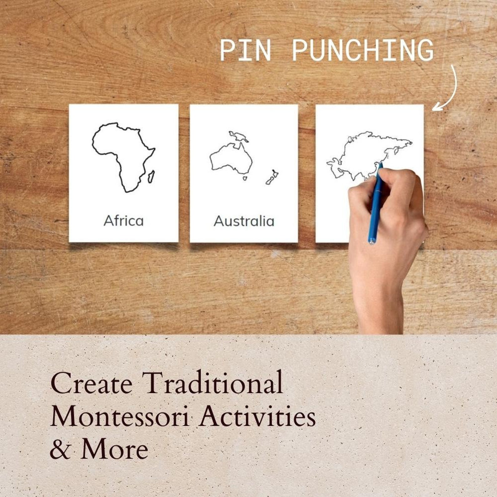 7 Continents Unit Study Preschool, Continent of the World Montessori 3 ...