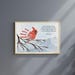 Cardinal Handprint Art Toddler, Hello Winter Handprint Craft Template ...