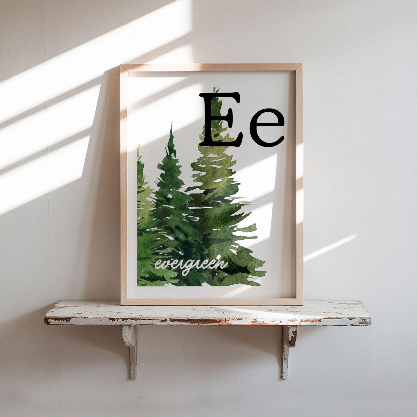 Camping Alphabet Poster Classroom Large, Printable Camping Posters for ...