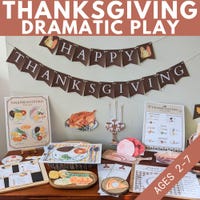 Thanksgiving Dramatic Play - Etsy