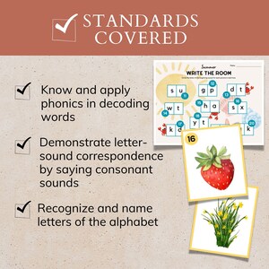 Write the Room Beginning Sounds Printable, Summer Learning Kindergarten ...