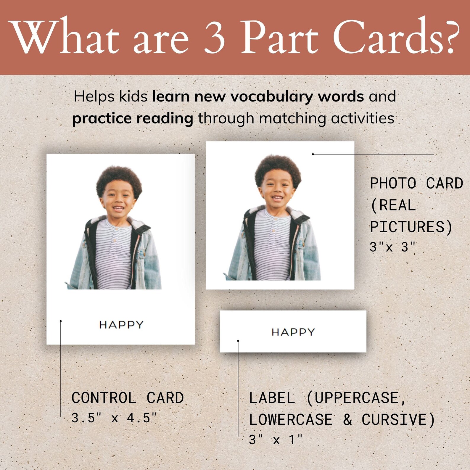 Emotion Cards for Toddlers, Feelings Flashcard Printable, Montessori 3 ...
