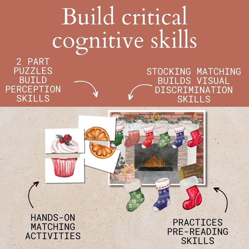 Christmas Unit Study Homeschool, I Spy Christmas Morning Basket ...
