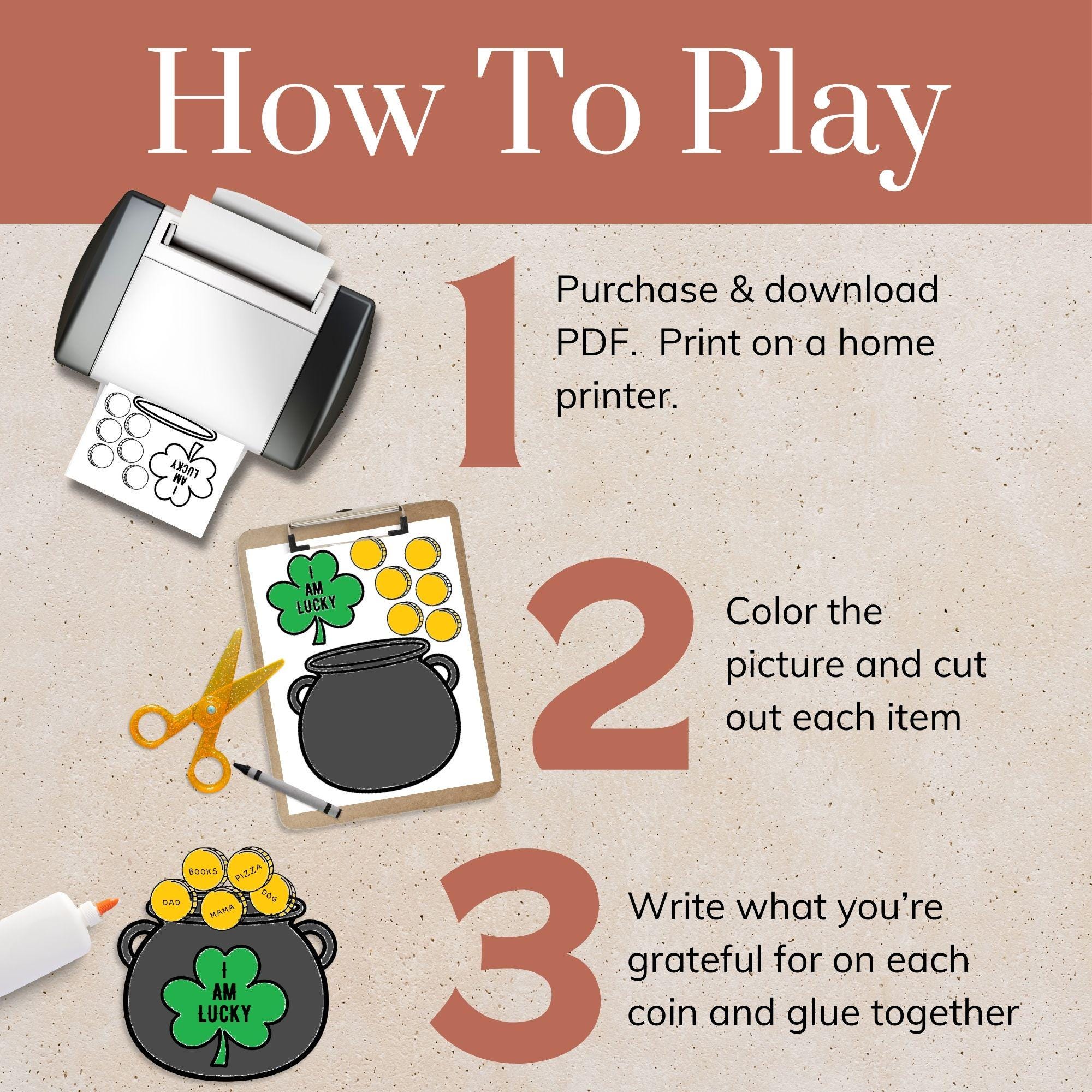 Pot of Gold Craft Printable, Easy St Patricks Day Craft for Kids ...