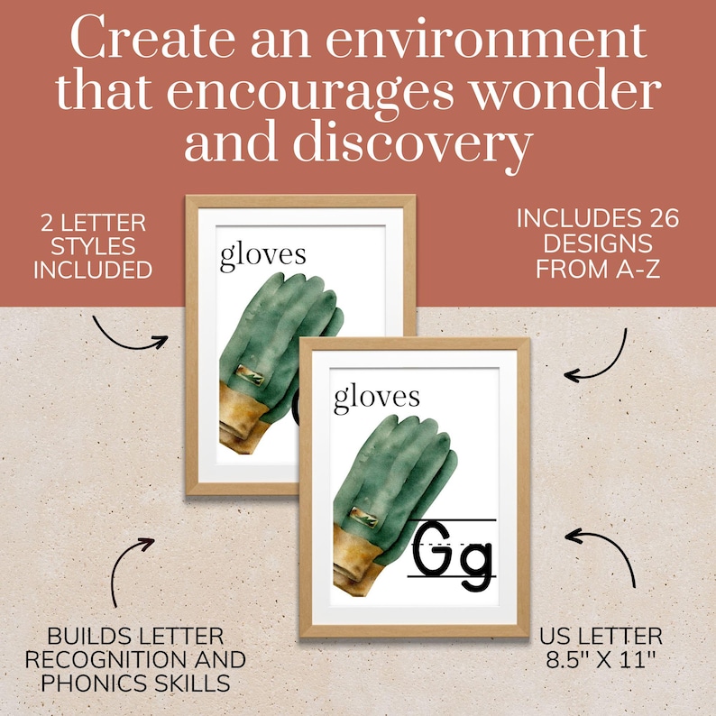 Garden Alphabet Poster, Garden Classroom Theme ABC Banner Printable ...