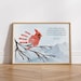 Cardinal Handprint Art Toddler, Hello Winter Handprint Craft Template ...