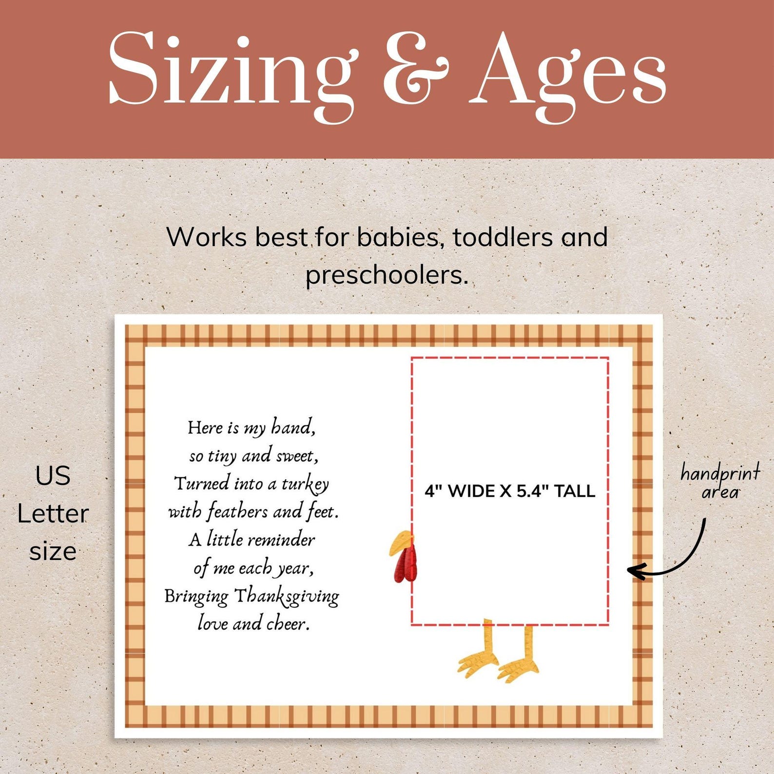 Thanksgiving Handprint Craft for Kids Template, Turkey Handprint ...