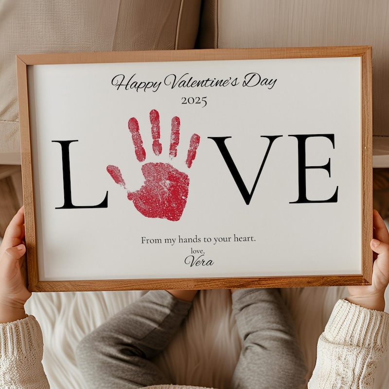 Love Handprint - Etsy