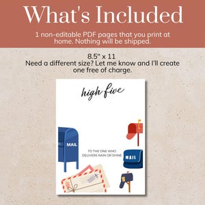 Handprint Craft Mail Carrier Printable, Community Helpers Activities ...