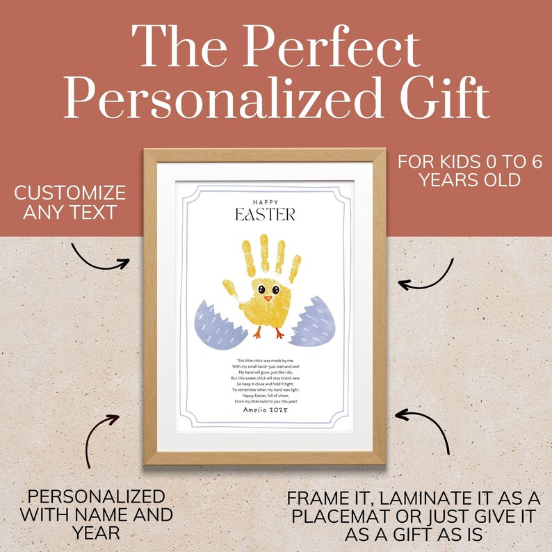 Easter Chick Handprint Craft Toddler, Easter Handprint With Poem ...
