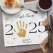 New Year High Five Handprint Craft Printable, 2025 Handprint Activity ...