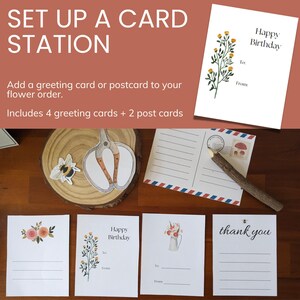 Flower Shop Dramatic Play Printable, Flower Market Pretend Play Gift ...