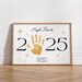 New Year High Five Handprint Craft Printable, 2025 Handprint Activity ...