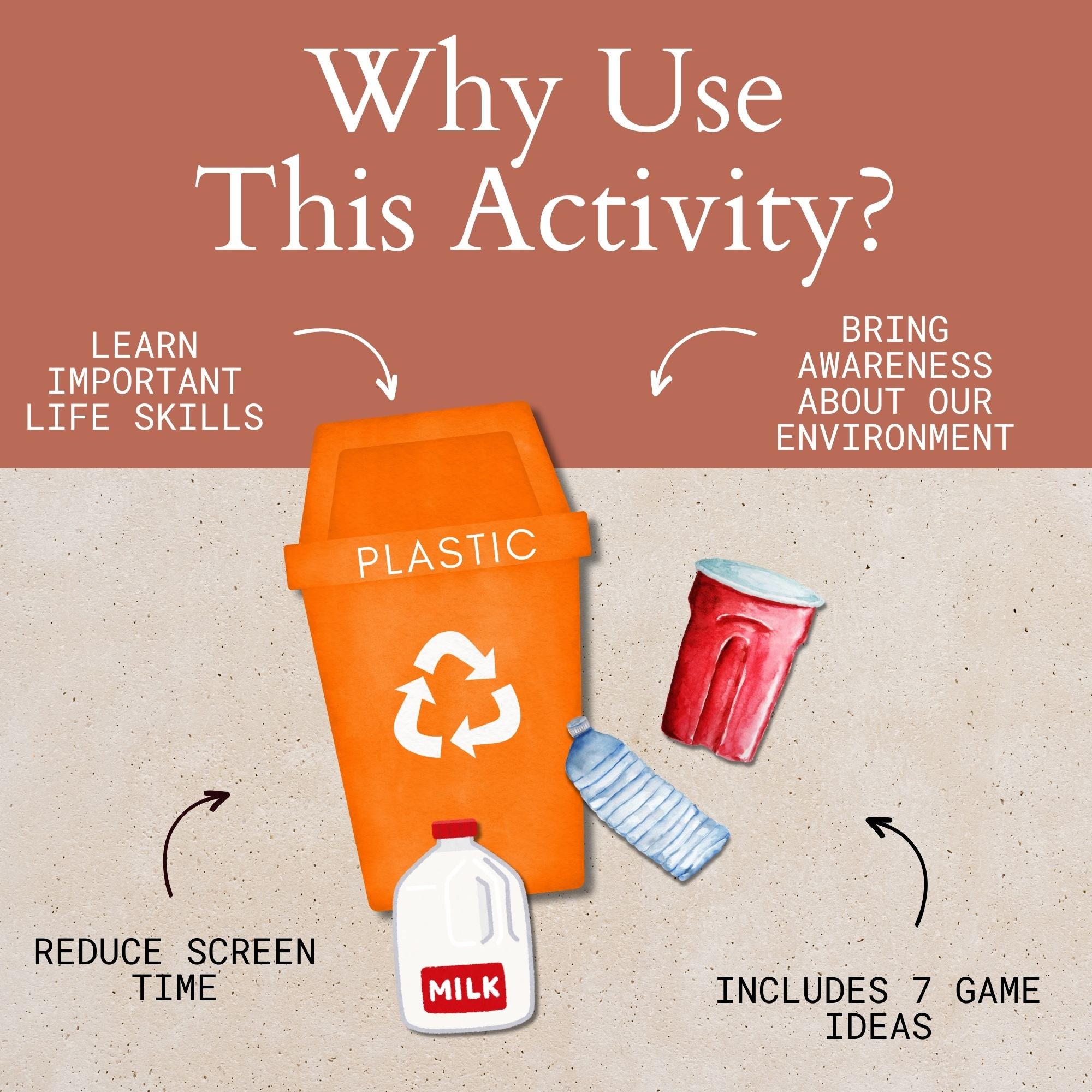 Garbage Sorting Activity Kindergarten Game, Waste Sorting Recycling ...