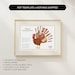 Kids Thanksgiving Handprint Placemat Printable, Turkey Handprint Art ...