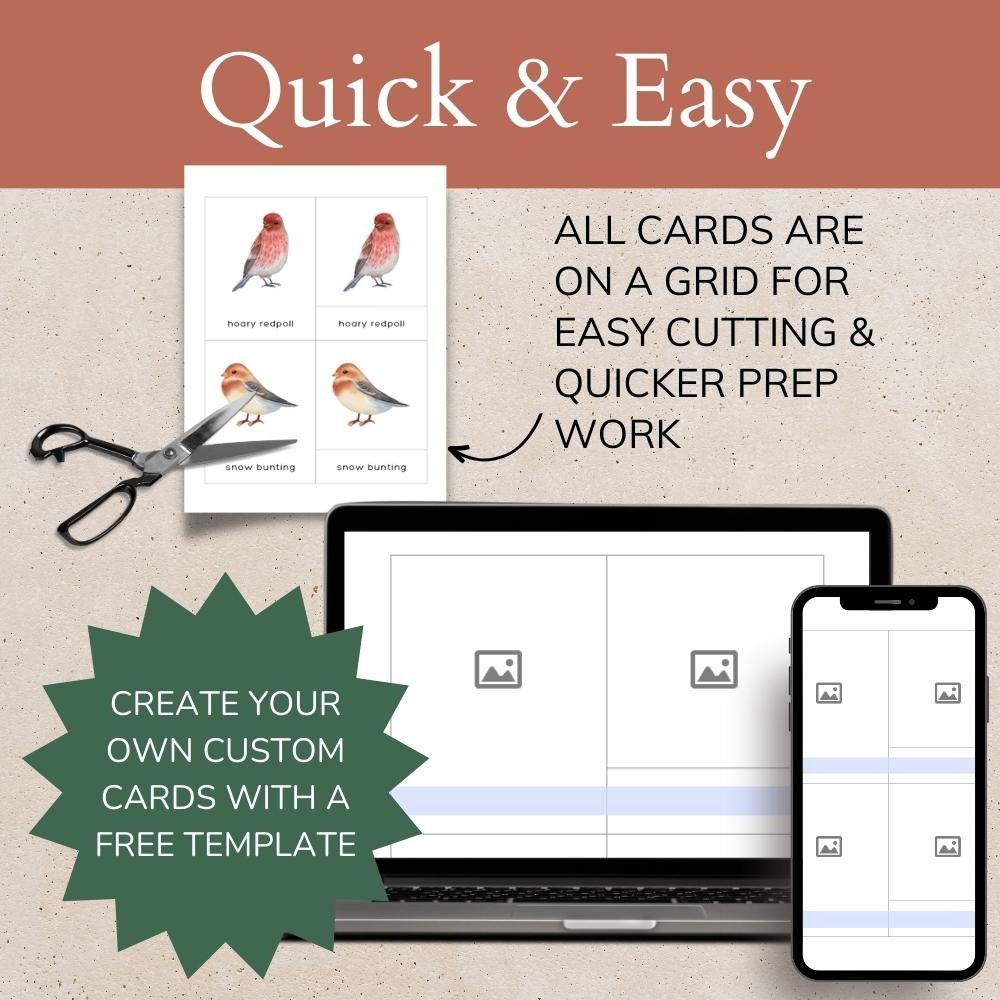 Arctic Animals 3 Part Cards Printable, Polar Montessori Nomenclature ...