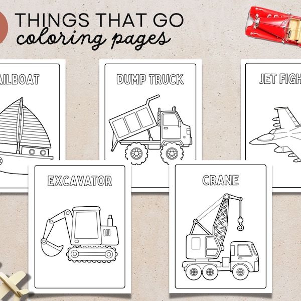 Construction Quiet Book - Etsy