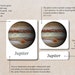 Montessori Solar System Flashcard for Toddler, 3 Part Card Printable ...
