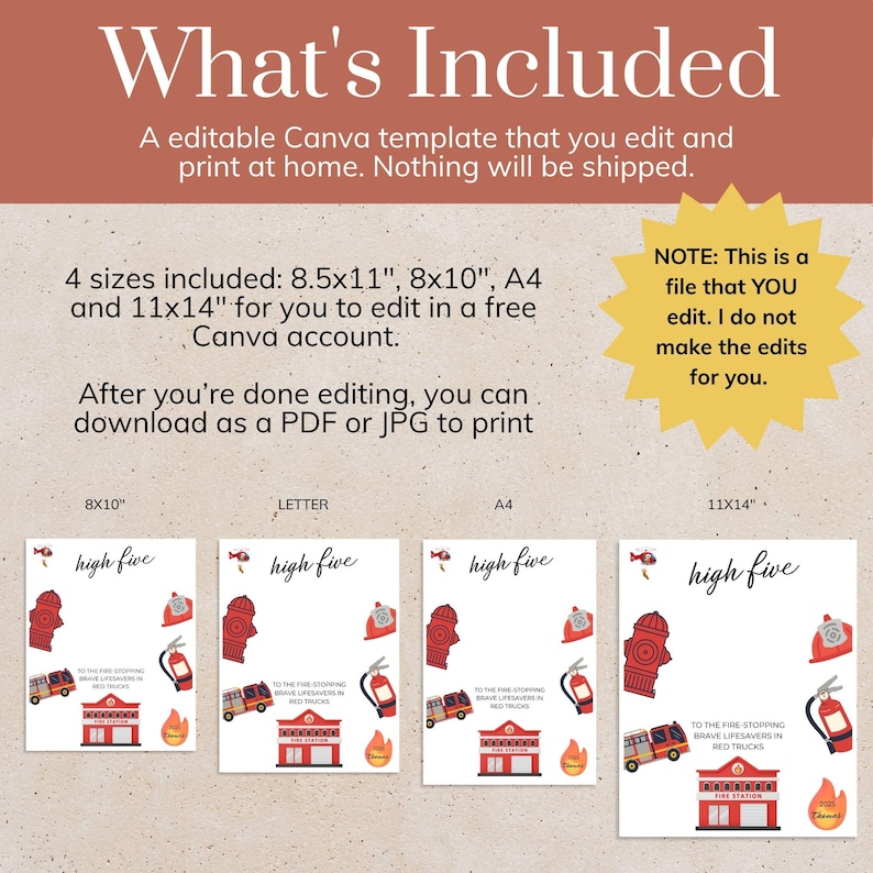 Firefighter Handprint Craft Preschool Fire Safety Week, Community ...
