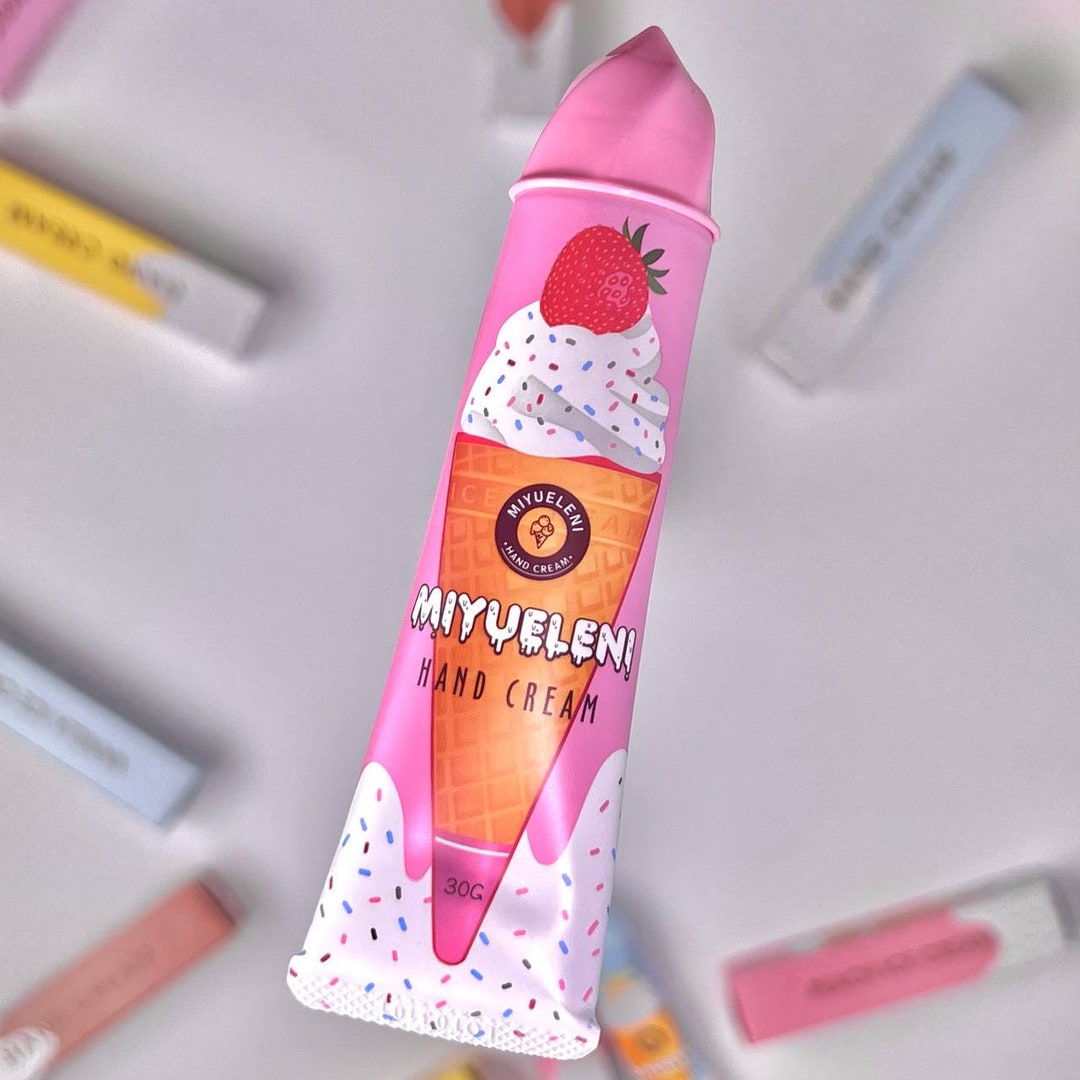 Rich Strawberry Hand Cream 30g Nourishing for Dry Skin Cute Strawberry ...