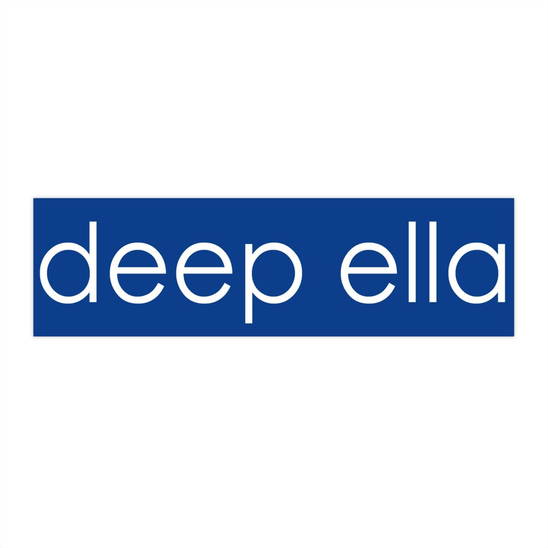 Deep Ella - Bumper Stickers, Fun Car Decals, Personalize Your Ride ...