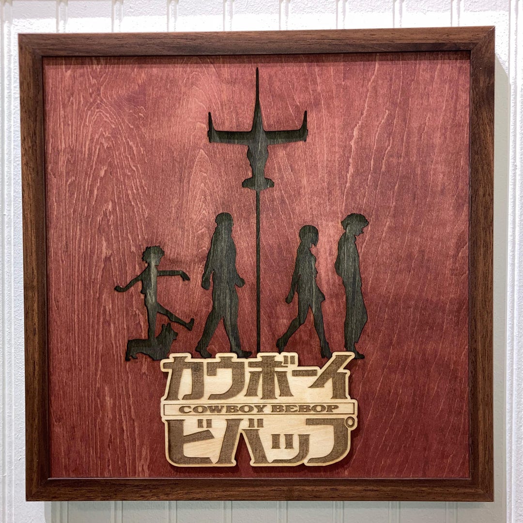 Cowboy Bebop Laser Cut Framed Art - Etsy