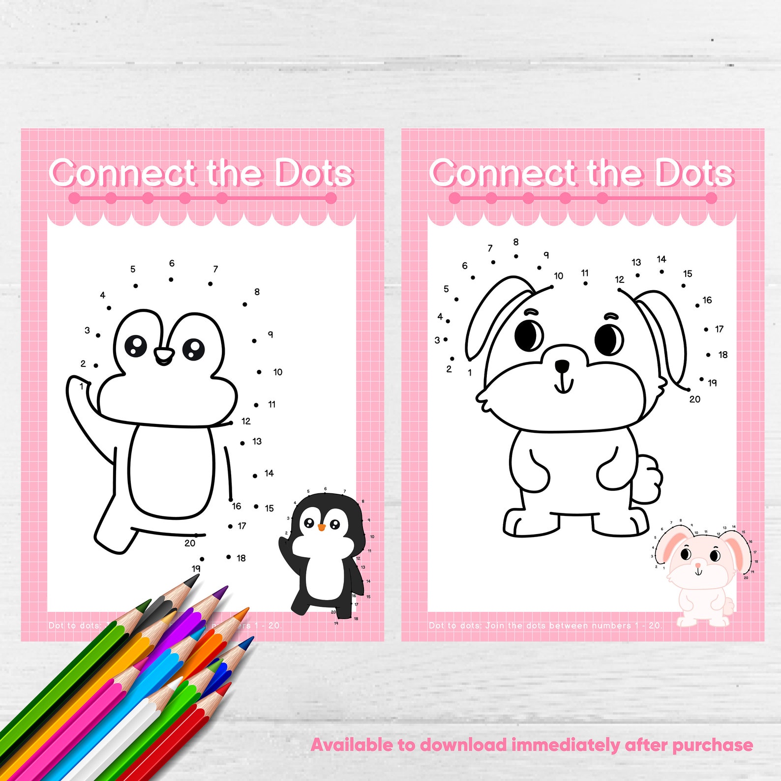Children Worksheets Printable, Dot to Dot Printable Book for Kids ...