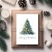 Printable Christmas Tree Card, Printable Christmas Gift Card Holder ...