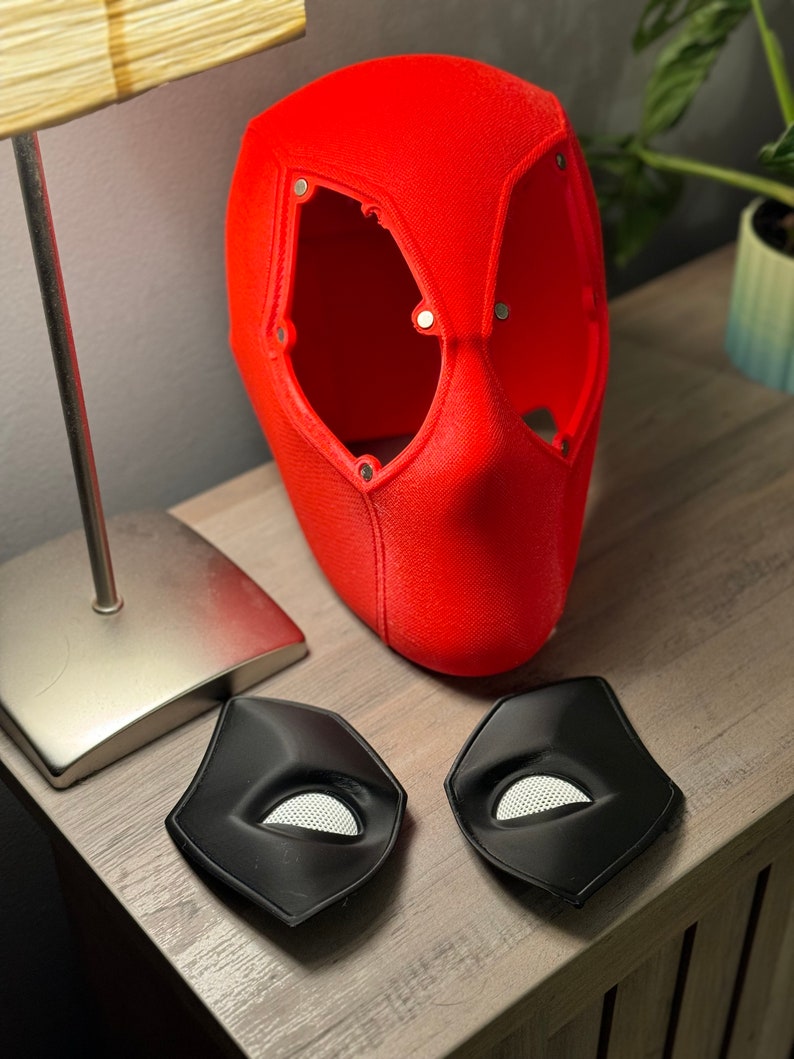 Deadpool 3D Printed Helmet - Etsy