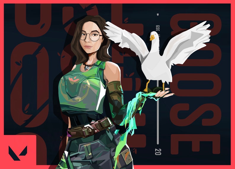 Custom Valorant Digital Drawing Custom Portrait for You or - Etsy